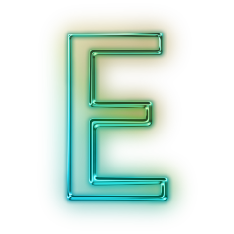 110683-glowing-green-neon-icon-alphanumeric-letter-ee | Chakra Central