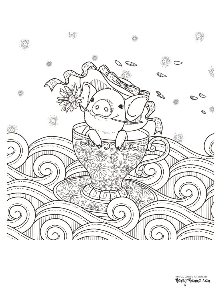 final-pig-adult-coloring-page | Coloring Pages