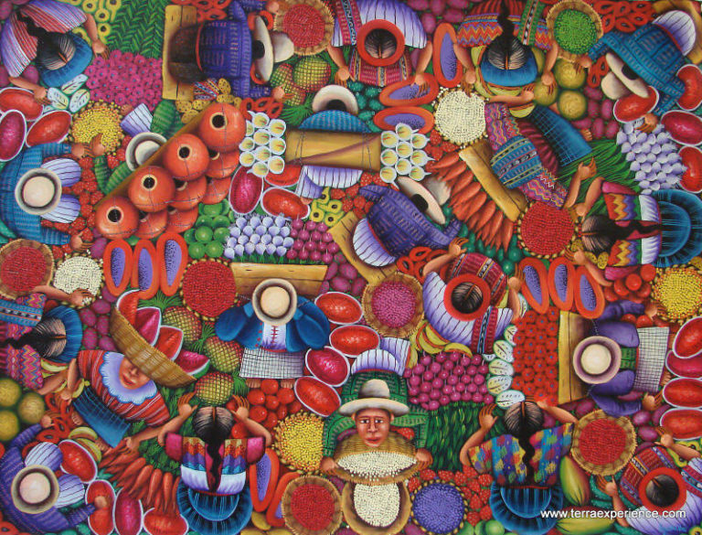 Colorful Guatemalan Art | Way Cool Pictures